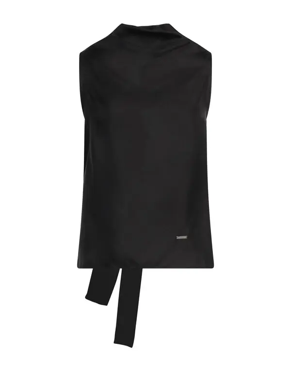 Dsquared2 Sleeveless Satin Top - Black