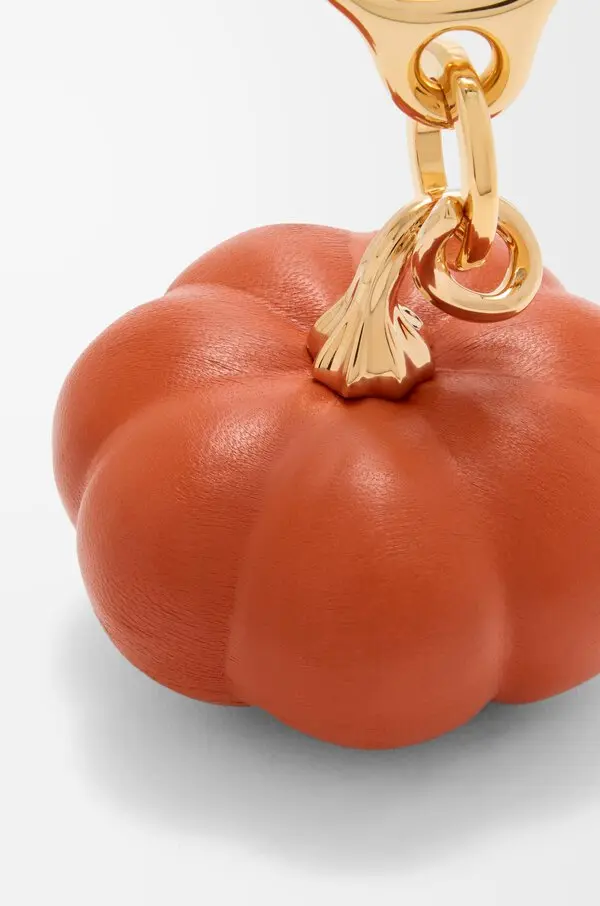 Loewe Pumpkin Charm - Orange/gold