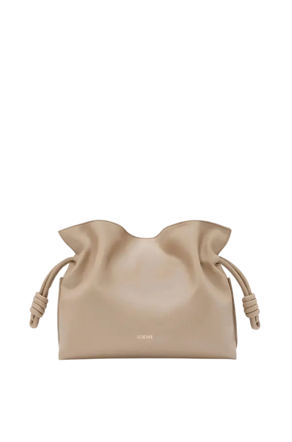 Loewe Medium Flamenco Clutch - Sand