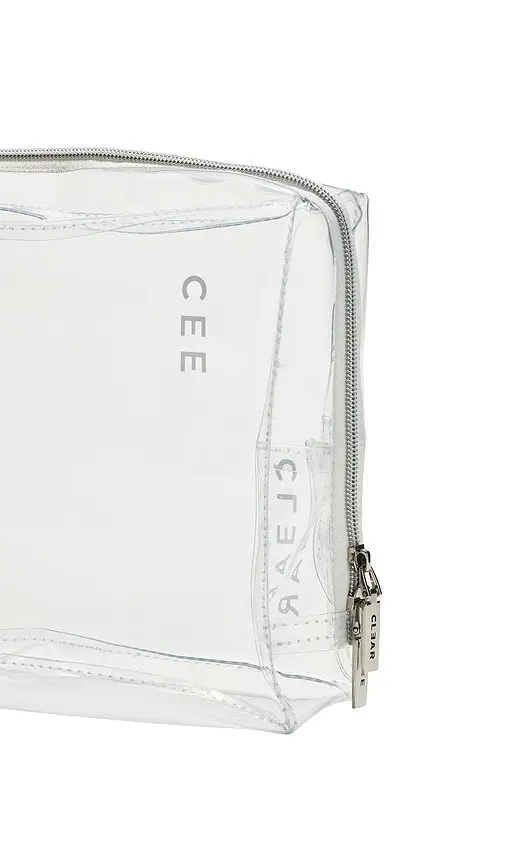 CEE CLEAR Large Cosmetic Case