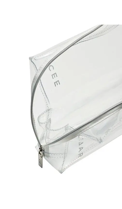 CEE CLEAR Large Cosmetic Case