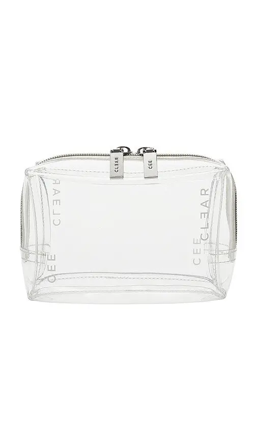 CEE CLEAR Mini Cosmetic Case - Clear