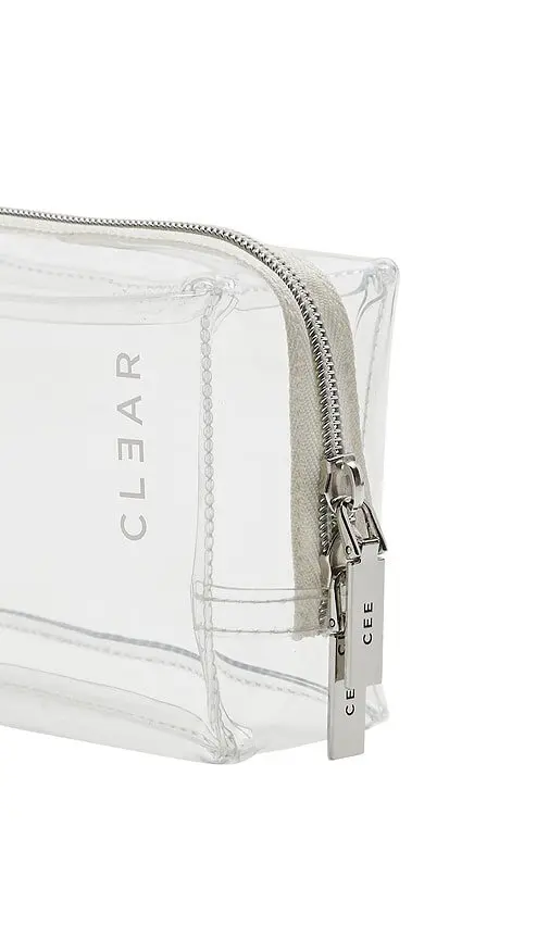 CEE CLEAR Mini Cosmetic Case - Clear