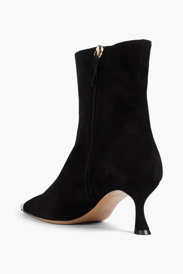 ALEXANDRE BIRMAN Olivia 60 Embellished Suede Ankle Boots