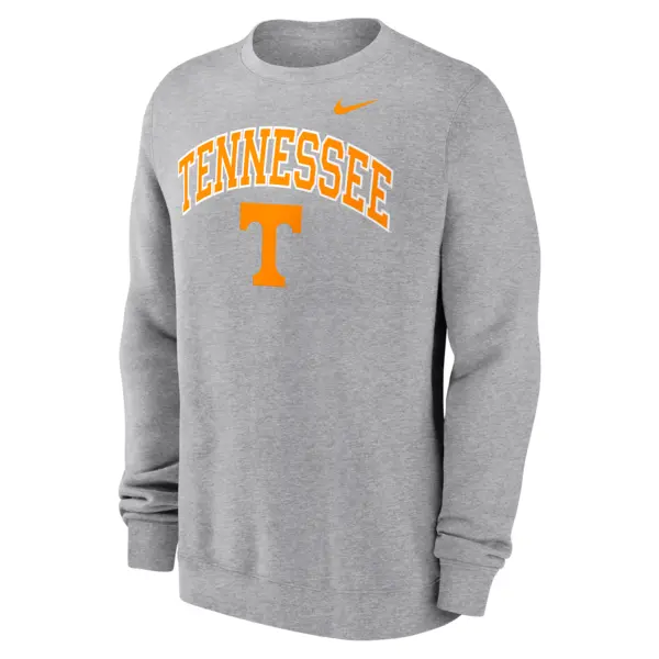Nike Tennessee Arch College Pullover Crew - Grey