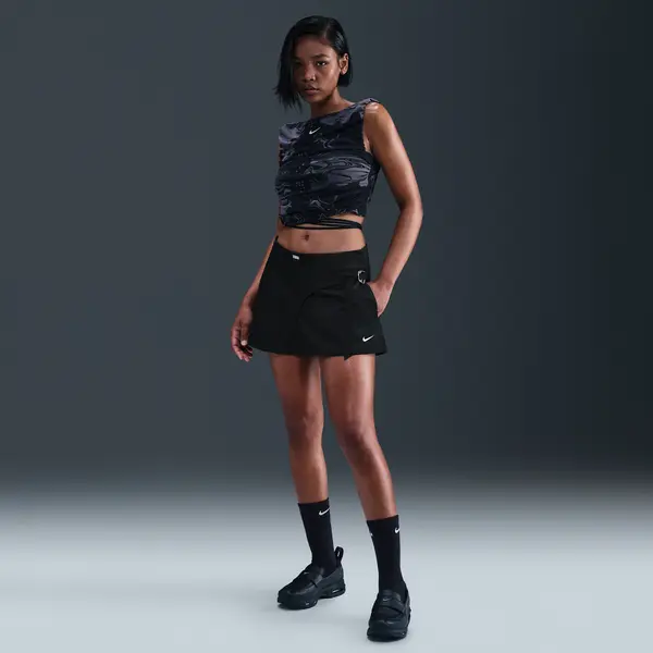 Nike Serena Williams Design Crew High-rise 3" Shorts - Black
