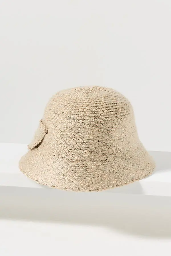 San Diego Hat Knit Cloche Hat With Bow Detail