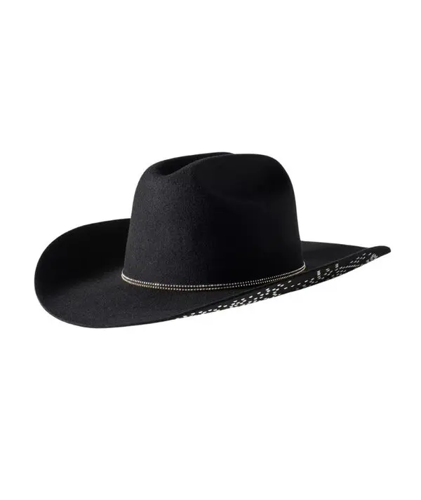 San Diego Hat Wilson Studded Rancher - Black