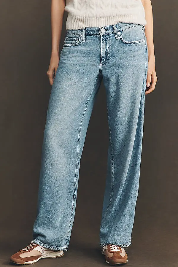 Rag & Bone Saige Low-rise Straight-leg Jeans