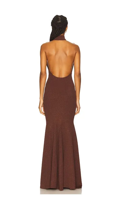 Retrofete Kimbra Knit Maxi Dress - Brown
