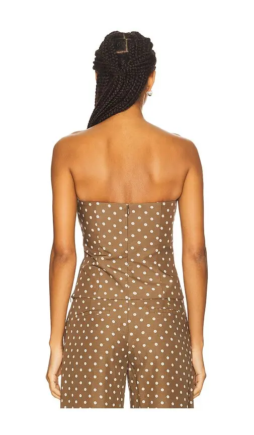 Amanda Uprichard X Revolve Soho Top - Brown