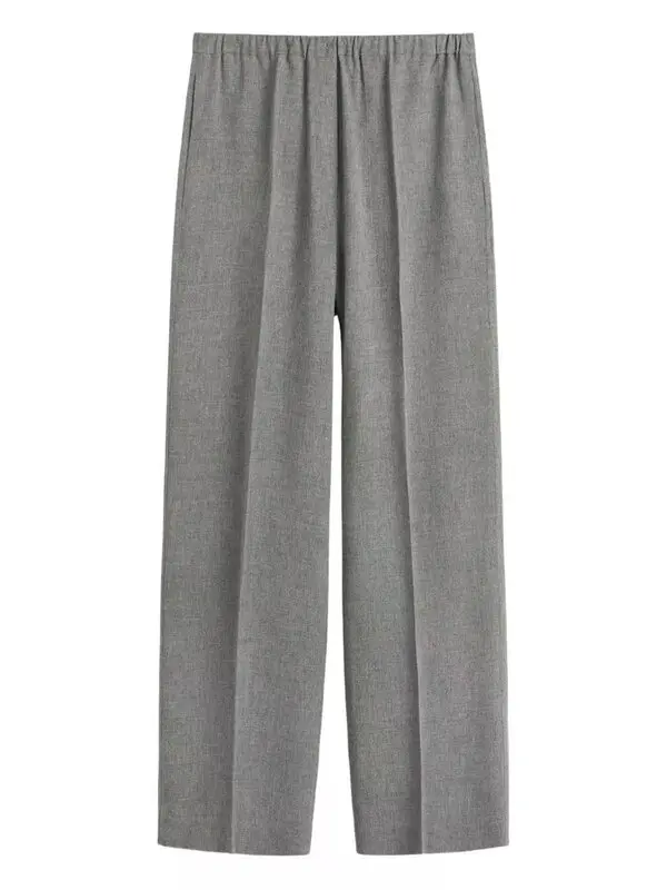 TOTEME Wool Trousers With Drawstring