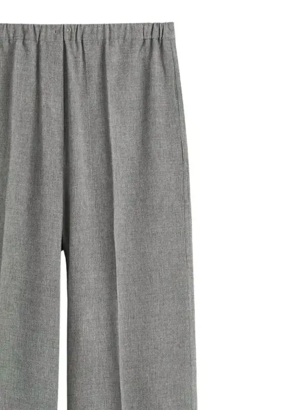 TOTEME Wool Trousers With Drawstring