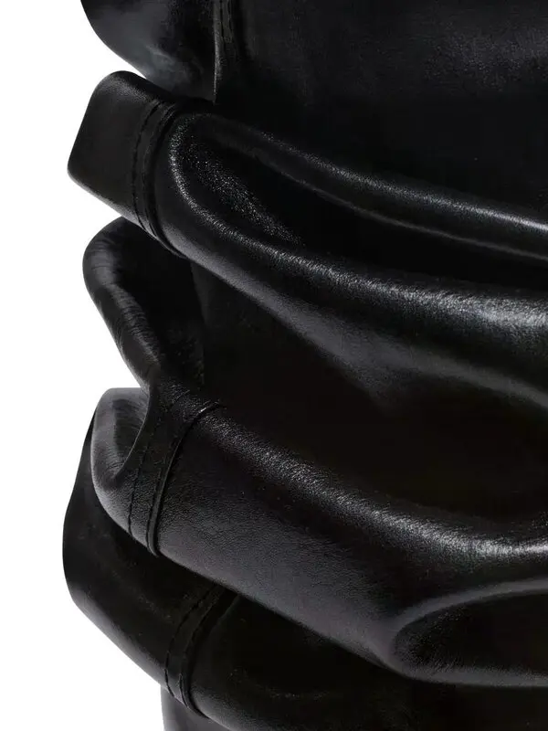 Balmain Wedge Over-the-knee Boots - Black