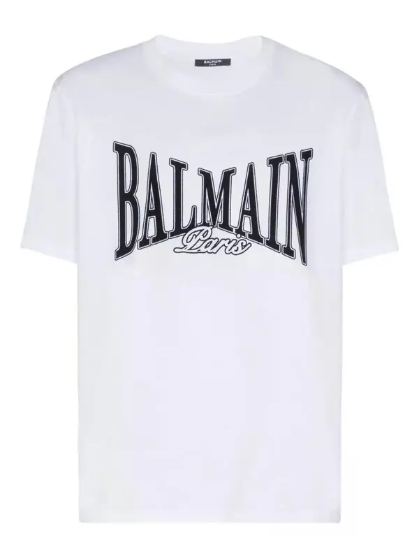 Balmain Logo-print T-shirt - White