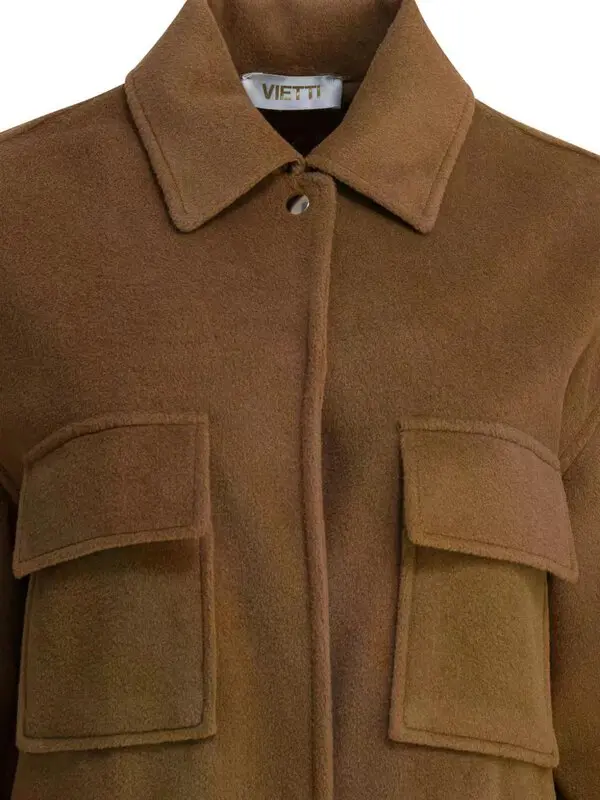 SEMPER Collared Shirt Jacket - Brown