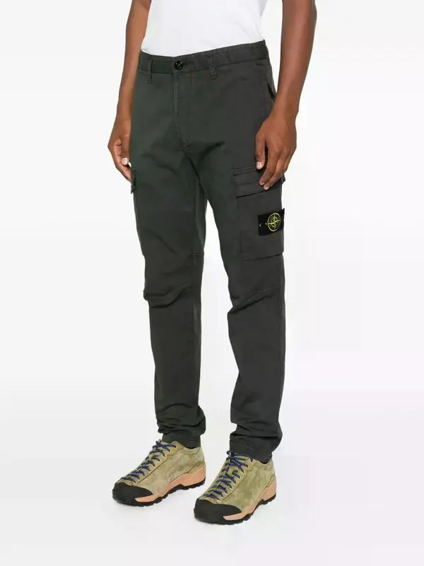 Stone Island Cargo-pocket Trousers - Grey