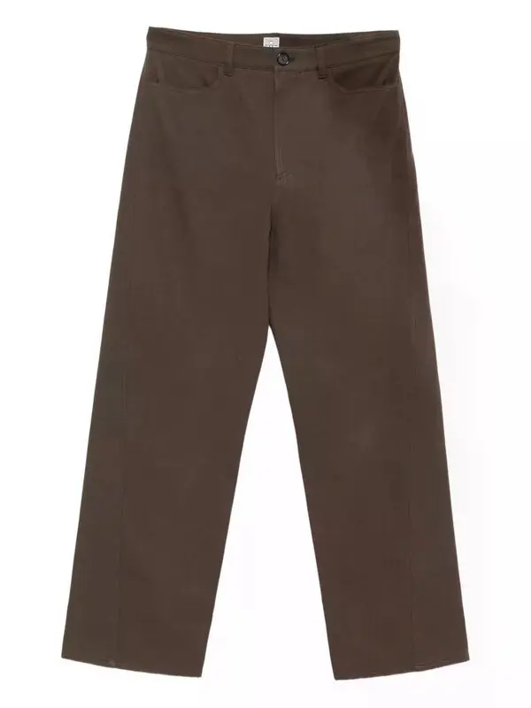 TOTEME Trousers With Seam Detailing