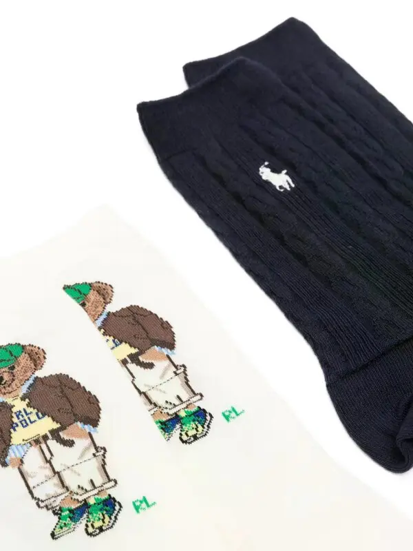 Polo Ralph Lauren Polo Bear Cable-knit Socks