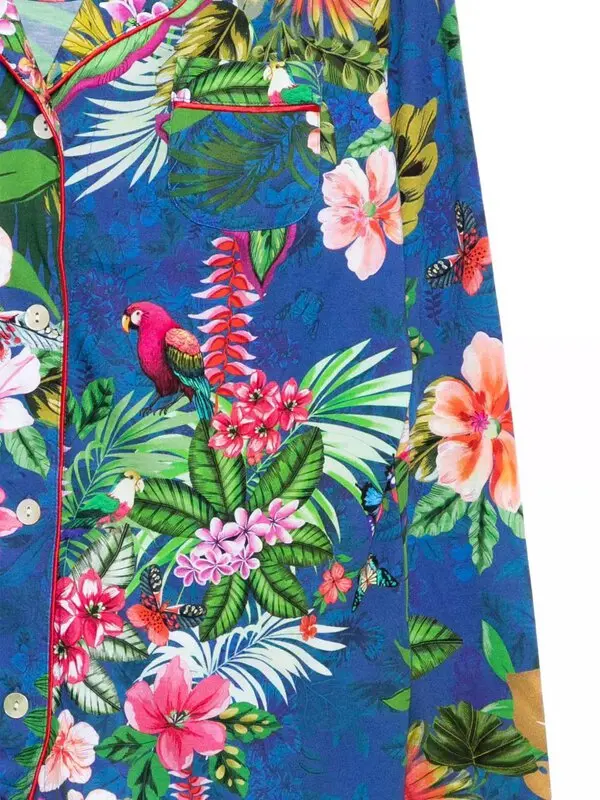 Johnny Was The Carly Pj Set - Blue