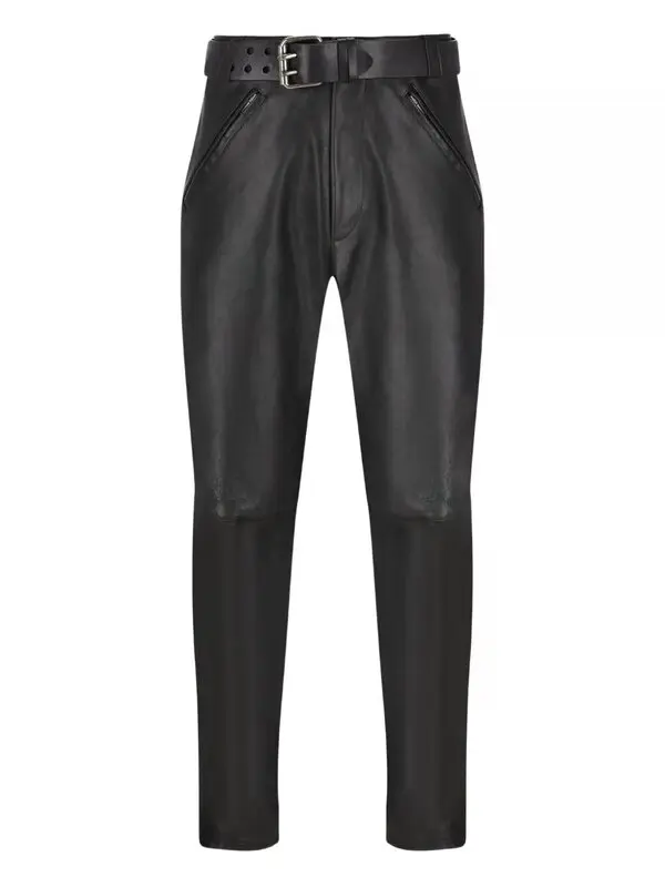 Saint Laurent Leather Trousers