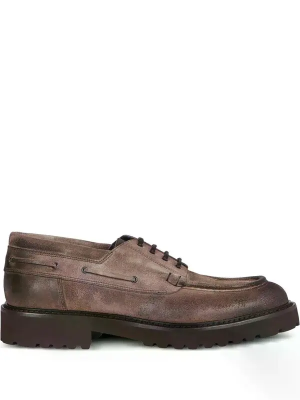 DOUCAL'S Lace-up Derby Shoes