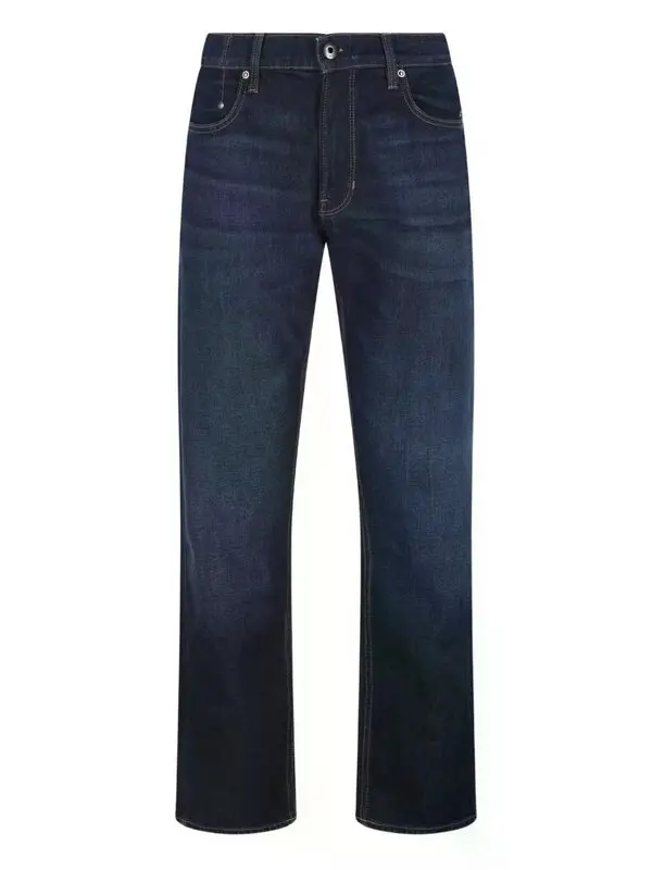 G-star Raw Logo-patch Straight-leg Jeans