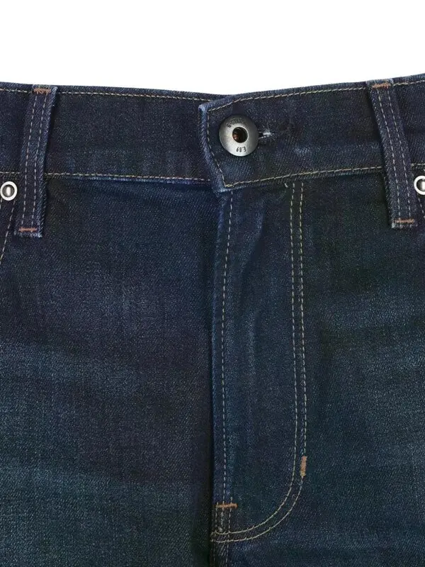 G-star Raw Logo-patch Straight-leg Jeans