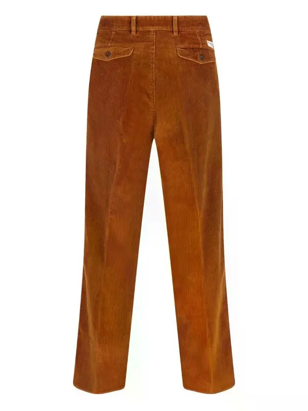 FAY Corduroy Straight-leg Trousers