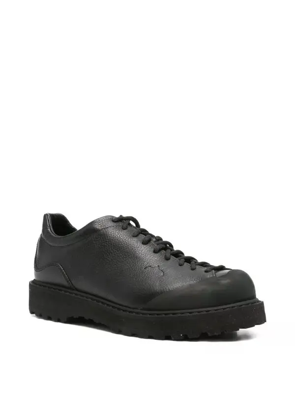 Diemme Ampezzo Leather Sneakers - Black