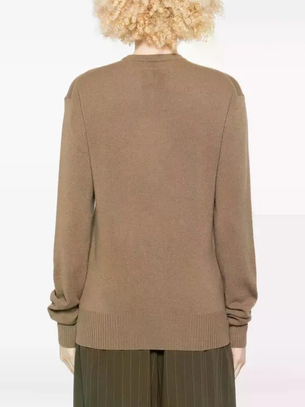 TOTEME Round-neck Sweater - Brown