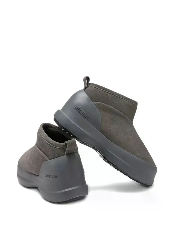 Moon Boot Mezzaluna Rain Boots - Grey