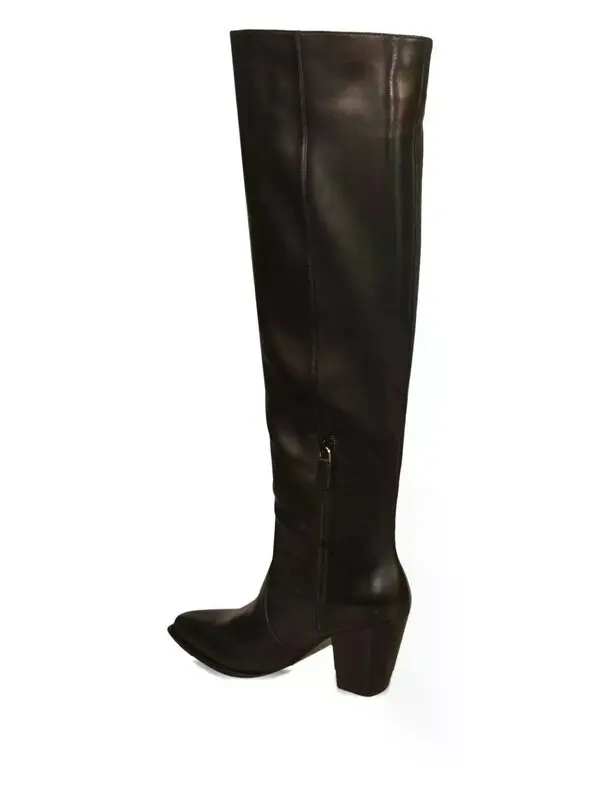 STUART WEITZMAN 80mm Jolene Pointed-toe Sock Boots - Black