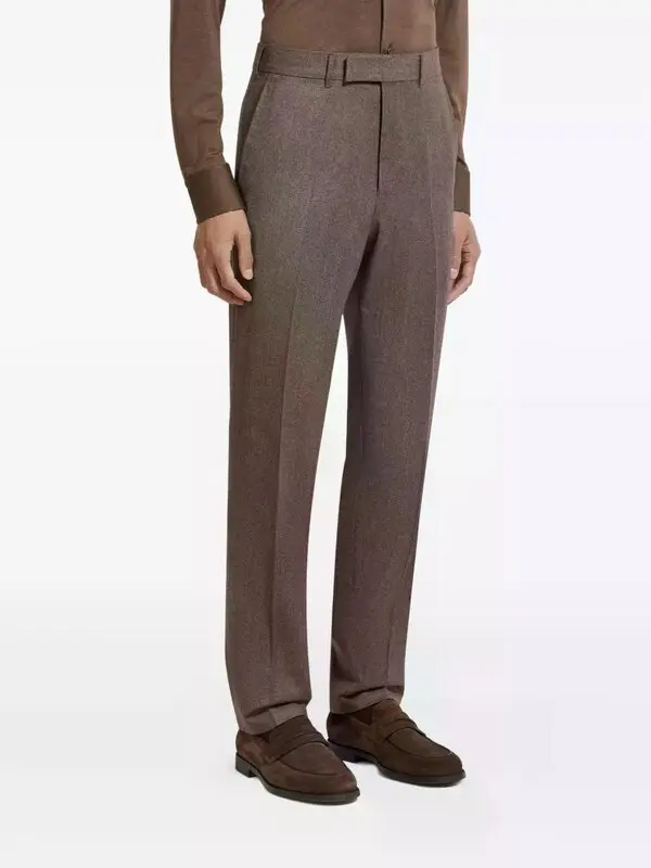 Zegna Single-breasted Mélange Suit
