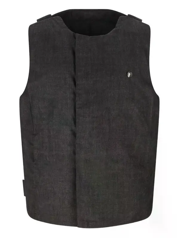 MASSIMO OSTI STUDIO Logo-plaque Padded Gilet