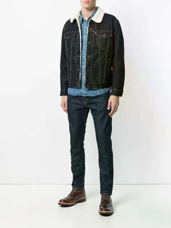 LEVI'S Shearling Denim Jacket