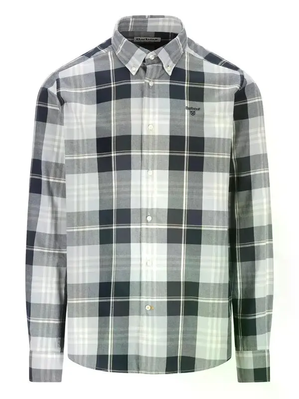 Barbour Checked Embroidered Shirt