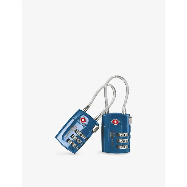 GO TRAVEL Combi Cable Set Of Two Padlocks