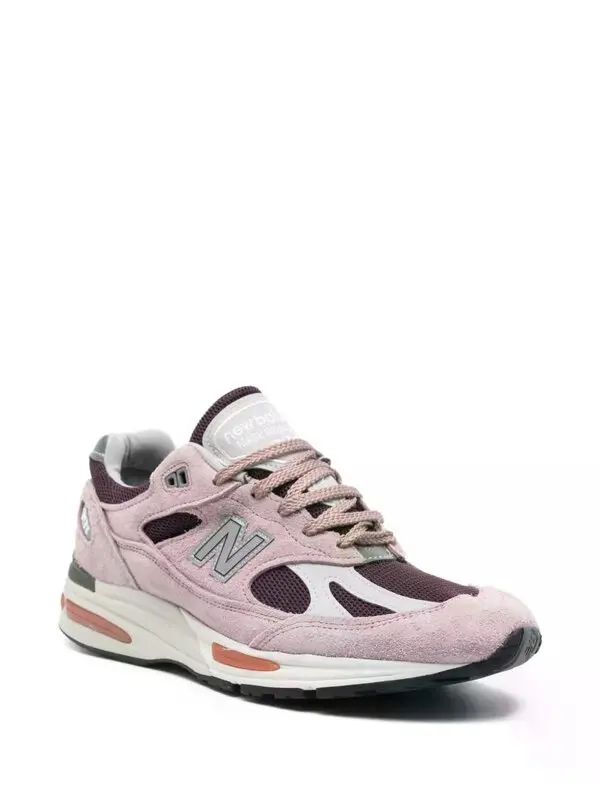 NEW BALANCE 991 Suede Sneakers - Pink