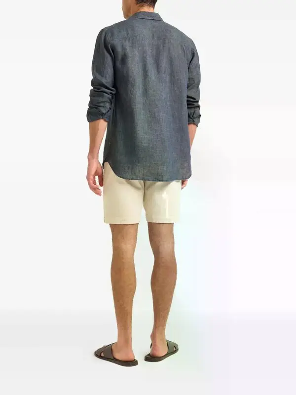 Orlebar Brown Stretch-cotton Belted Shorts