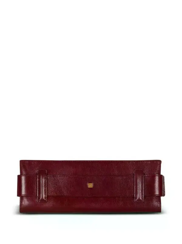 Balmain Anthem Clutch - Red