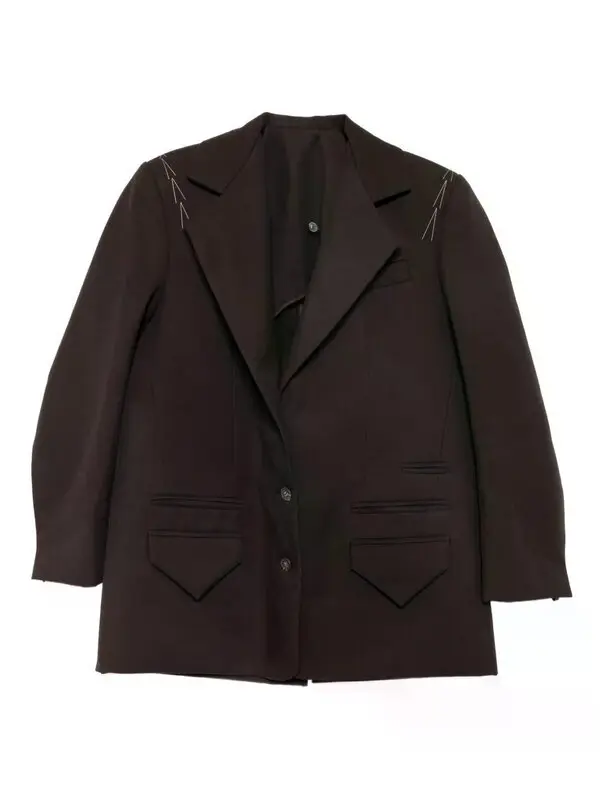 SONIA CARRASCO Heavyweight Single-breasted Blazer