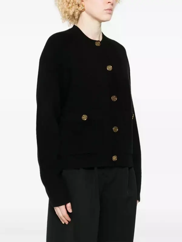 TOTEME Button Front-pocket Cardigan - Black