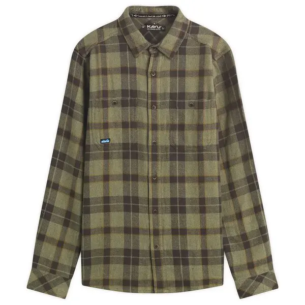 KAVU Big Joe Shirt - Green Ravine