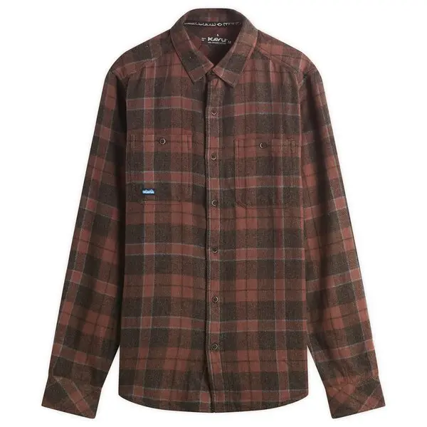 KAVU Big Joe Shirt - Mahogany Brown