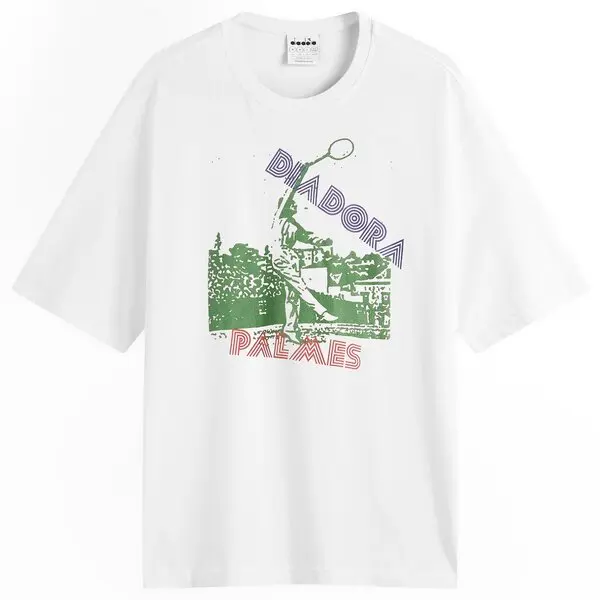 DIADORA X Palmes Legacy T-shirt - Optical White