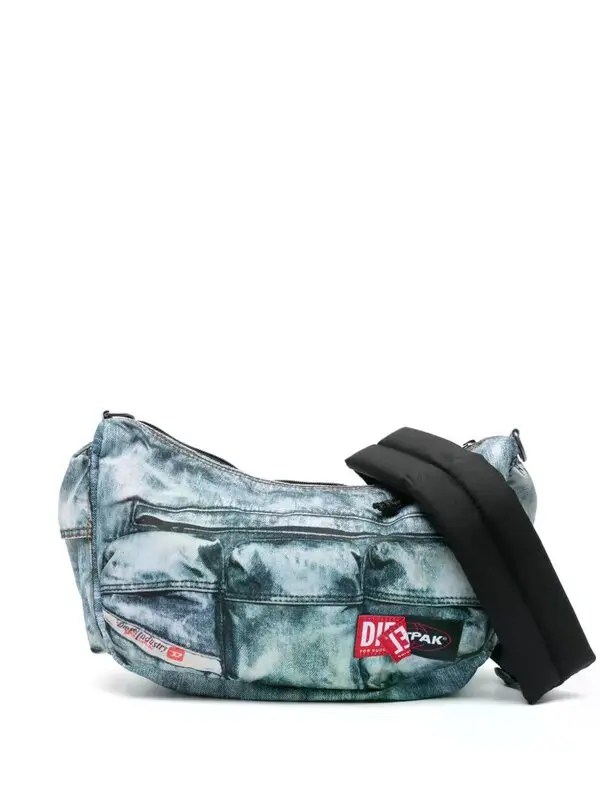 EASTPAK X Diesel Denim-effect Shoulder Bag