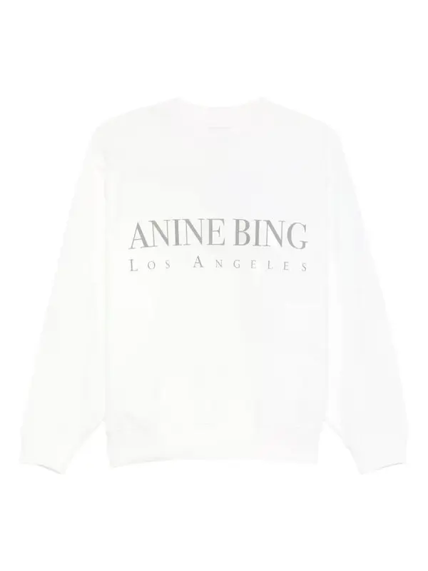 ANINE BING Jaci Sweatshirt - White