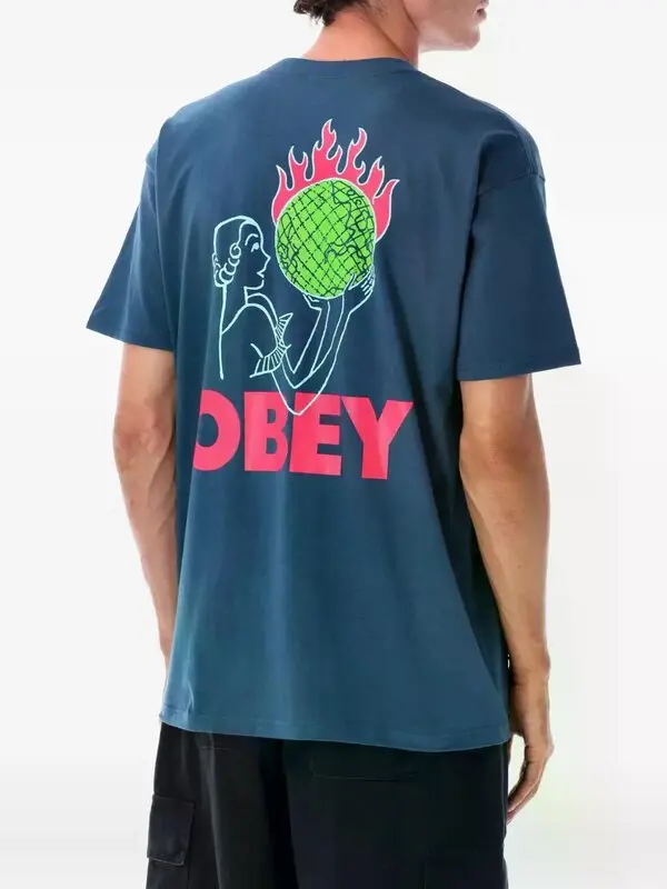 Obey World In Flames T-shirt