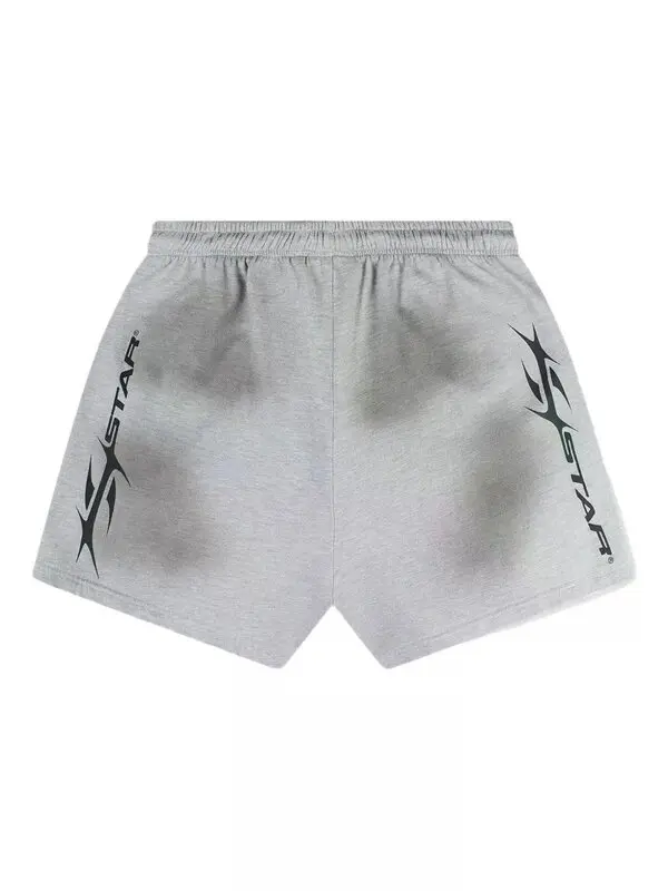 HELLSTAR Om-print Track Shorts